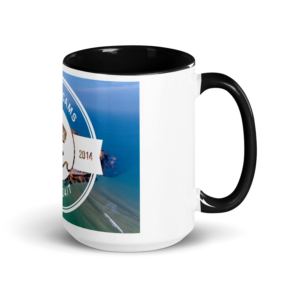 Burgh Island, Devon – A Timeless Coastal Icon Mug with Colour Inside ...